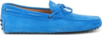 Tod's Tods Low-Top Sneaker - New Laccetto Gommini Driving Shoes Loafers - Gr. 43,5 (EU) - in Blau - für Damen