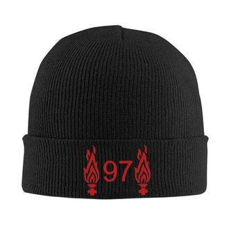 Generic Casquettes de Baseball pour Hommes Hommes, 97 Hillsborough Knitted Hat for Women Skullies Beanies Winter Hat Acrylic Warm Melon Cap