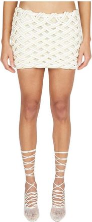 Isa Boulder Femme, Jupes, Blanc, Taille: 42 FR Vines Mini Skirt