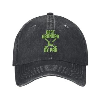 Generic Meilleur Grand-P&egrave;re par par Homme Femme Trucker Caps Classic Hip-Hop Cap R&eacute;glable Chapeau De Cowboy pour Toutes Les Saisons Running Tennis