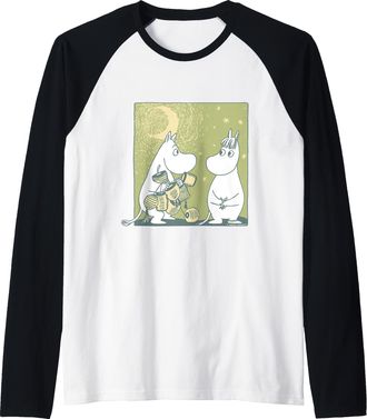 Moomin troll & Snorkmaiden Love Laternen Raglan