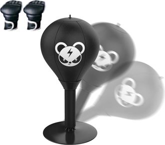 Generic Desktop Stress Relief Ball - Saugnapf Halterung Boxtasche, dichter Frontballon, kompakte Heimtrainer Fitnessausr&uuml;stung | Anti-Burst Stanzkugel f&uuml;r Erw