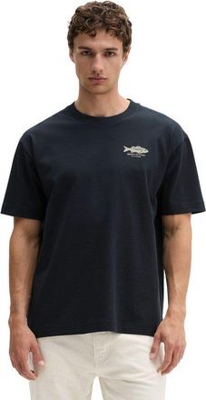 Marc O'Polo T-Shirt loose mit maritimem R&uuml;ckenprint
