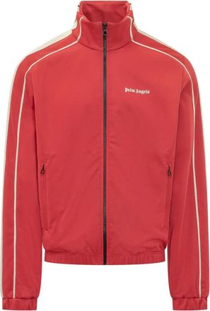 Palm Angels Homme, Sport, Rouge, Taille: M Logo Vint Track Top