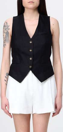 Elisabetta Franchi Gilet ELISABETTA FRANCHI Femme couleur Noir