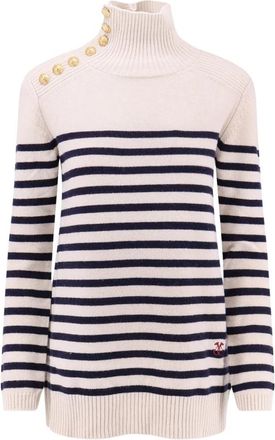 Seafarer Swm0261 Rollkragenpullover - - Knitwear - Damen - Beige - S