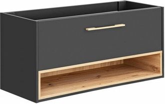 AC-D&eacute;co Meuble sous vasque mural - L 120 x P 46 x H 57 cm - Brunei Cosmos - Livraison gratuite