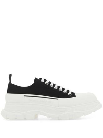 Alexander McQueen Tread Slick Sneakers - Schwarz