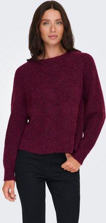 Only Strickpullover ONLGILA LIFE LS STRUCTURE O-NECK BF KNT