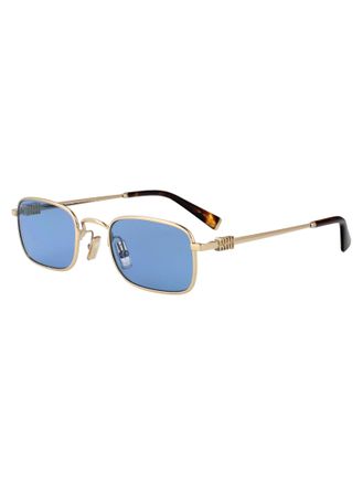 Miu Miu Womens Sunglasses 0mu A53s Pale Gold Metal