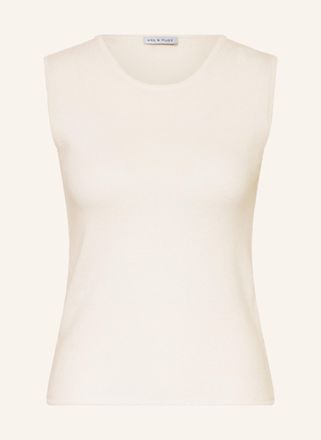 Mrs & Hugs Mrs & Hugs Pullunder Mit Cashmere weiss