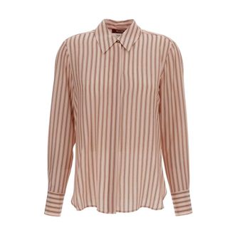 Max Mara Femme, Blouses et Chemises, Rose, Taille: 38 FR Chemises