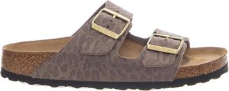 Birkenstock Femme, Chaussures, Gris, Taille: 38 EU Arizona Leo Narrow Fit