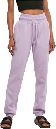 Urban Classics Damen Womens Organic High Waist Sweat Pants Trainingshose, Lila, 5XL EU