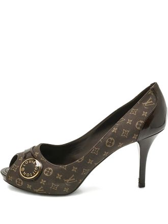 Louis Vuitton sandales Judy &agrave; bout ouvert - Marron