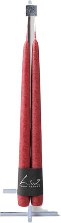 Rasteli Luz Your Senses Candle-Tischkerzen Rot D 2,20 cm H 30 pro 3 x 2