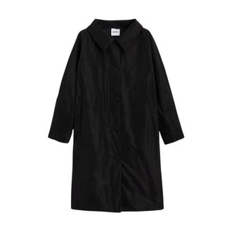 Aspesi Gepolsterter Thermore Mantel aus kompaktem Stoff - - Coats - Damen - Schwarzk - L