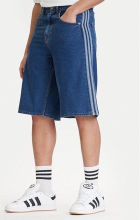 adidas Jeansshorts adicolor Firebird KD1500 Blau Loose Fit