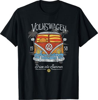 Volkswagen fährt in den Sommer Vatertag T-Shirt