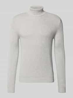 Selected Regular Fit Rollkragenpullover aus reiner Baumwolle Modell DANE