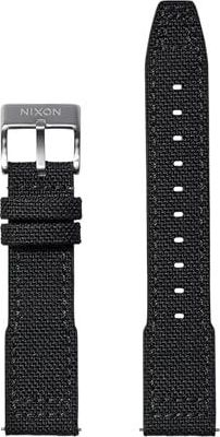 Nixon Nixon Bracelet pour homme en coton noir C3270-000-00, Eine Grösse, Coton, Pas de gemme