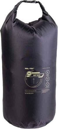 Mil-Tec Unisex - Erwachsene Beutel-13878202 Trockener Beutel, Schwarz, 25L EU