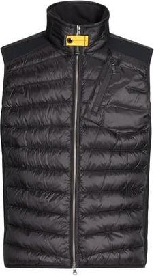 Parajumpers ärmellose Weste stehende Kragen - schwarz