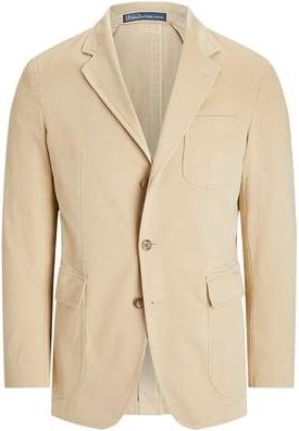 Polo Ralph Lauren Blazer uni &agrave; ourlet arrondi