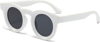 Generic Lunettes De Soleil Dext&eacute;rieur For Hommes Et Femmes, Monture Petite, For Les Vacances Le Sport(White)