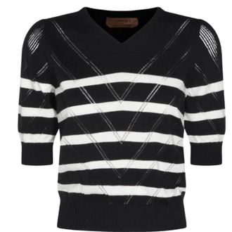 Twinset Damen, Strickwaren, Mehrfarbig, XSGr&ouml;&szlig;e
