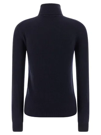 Balenciaga Turtleneck Sweater - Navy