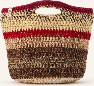 ULTRAVIOLHAT Ultraviolhat Handtasche Rviera Mit Glitzergarn braun