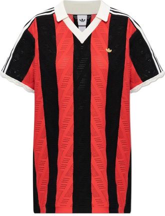 adidas Femme, Tops, Rouge, Taille: 42 FR Polo &agrave; Manches Courtes