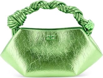 Ganni mini sac &agrave; main Bou - Vert