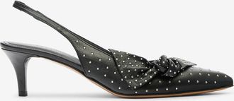 Isabel Marant Escarpins Palmo - Femme - Noir Et Argent&eacute; - Taille 36 - Isabel Marant
