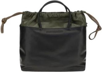 Pierre Hardy Kontrastfarbene Kordelzug-Tasche - - Bags - Damen - Schwarzk - ONE SIZE