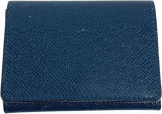 Louis Vuitton Pre-owned M64022 Porte-cartes professionnel - Homme - Pre-owned - Bleu - Taille: ONE Size