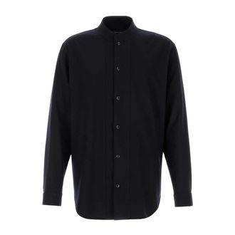 Alanui Hemd aus reiner Schurwolle - - Shirts - Herren - Blau - L