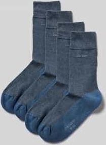 Camano Socken mit Elastischer Abschluss im 4er-Pack