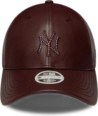 New Era Diamante PU 9Forty - unisex - Accessoires - Rouge - Taille: ONE Size