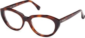 Max Mara unisex, Accessoires, Brun, Taille: 53 MM Optical Frame