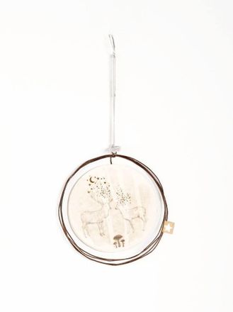 Good old Friends Good Old Friends Baumanh&auml;nger Winterzauberornament Winterwald - H&auml;ngend - Kunststoff - Traditionell - Weihnachten