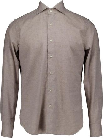 Xacus Homme, Chemises, Beige, Taille: XL Chemise D&eacute;lav&eacute;e