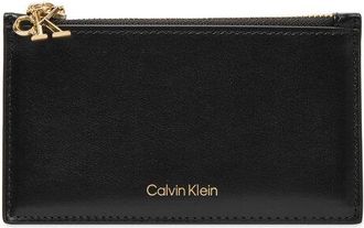 Calvin Klein Geldbörse Ck Zip Cardcase 6Cc LV04F1076G Schwarz