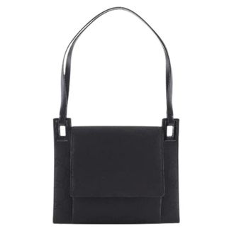Gucci Pre-owned Satin sacs-gucci - Femme - Pre-owned - Noir - Taille: ONE Size