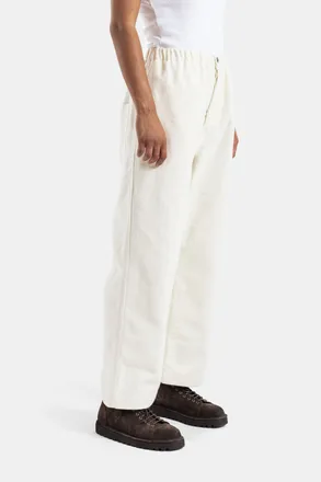 Sofie D'Hoore Relaxed Low-Crotch Trousers - White