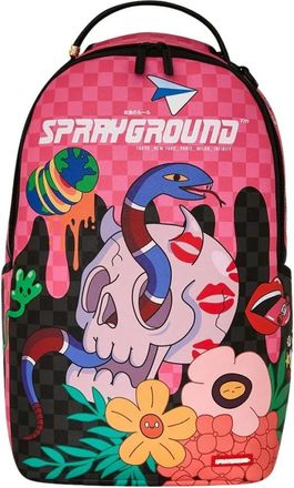 Sprayground Sprayground, unisex, Sacs, Multicolore, Taille: ONE Size WTF Skull Drip Dlxsv Backpack