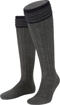 Gottseidank Trachtenstrümpfe mit Umschlag aus Schurwolle in