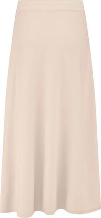 Riani Femme, Jupes, Beige, Taille: 44 FR Jupe Midi Trap&egrave;ze