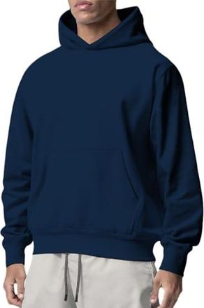 Generic Sweat &agrave; capuche uni 2026 pour homme, v&ecirc;tements de sport pour homme, hauts automne/hiver, couleur d&eacute;grad&eacute;e, sweat &agrave; capuche tendance pour hommes, v&ecirc;tem